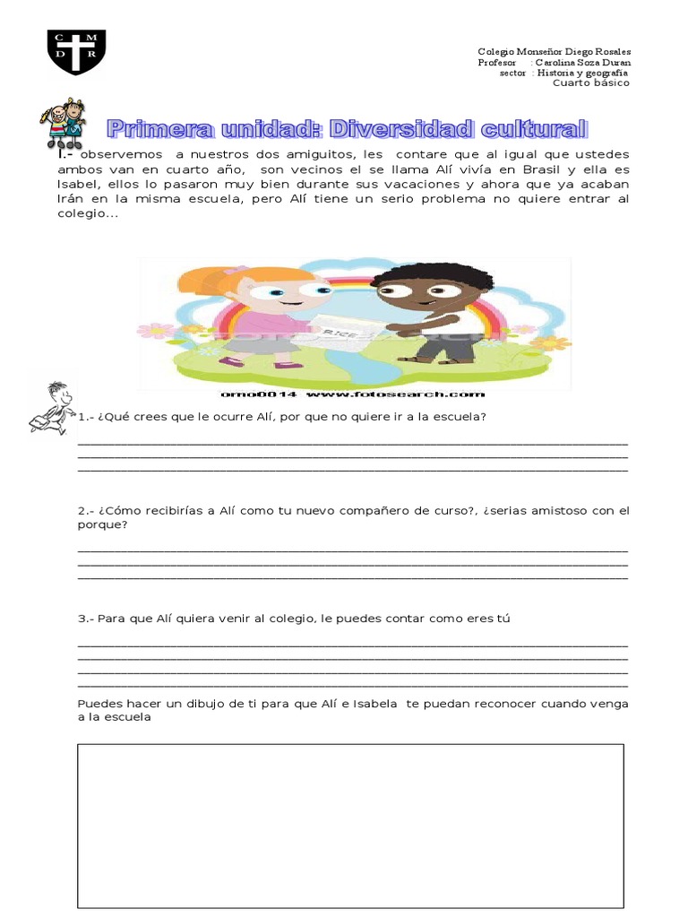Guia de Aprendizaje Diversidad y Cultura | PDF | Tolerancia | Sicología