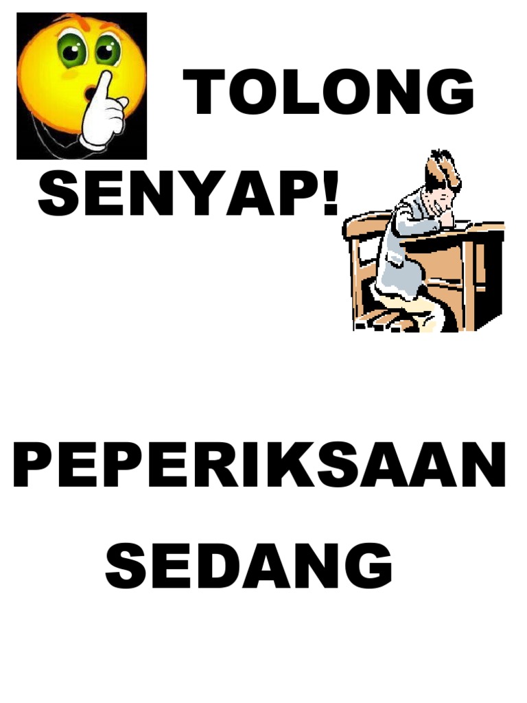 Tolong Senyap | PDF