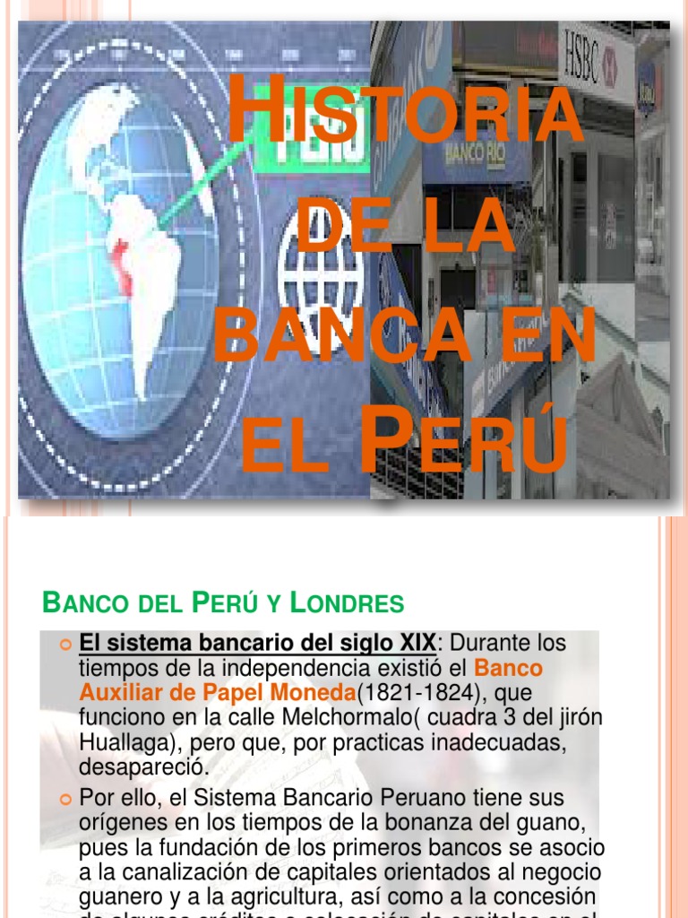 Historia de La Banca en El Perú | PDF | Citibank | Bancos