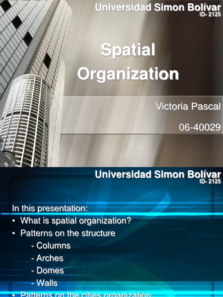 Spatial Organization | PDF | Column | Wall