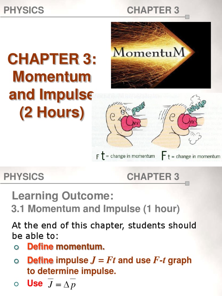 Momentum and Impulse in Physics | PDF