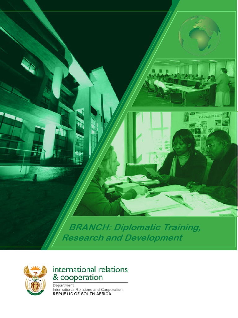 DTRD Brochure | PDF | Diplomacy | Mentorship