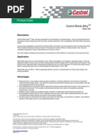 Castrol Alpha SP 150 Data Sheet | PDF | Lubricant | Gear
