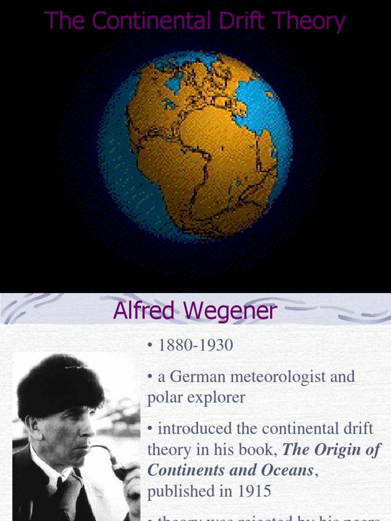 Continental Drift Theory | PDF | Continent | Geology