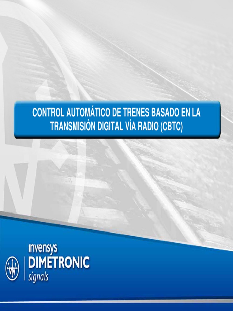 Dimetronic CBTC | PDF | Telecomunicaciones | Informática