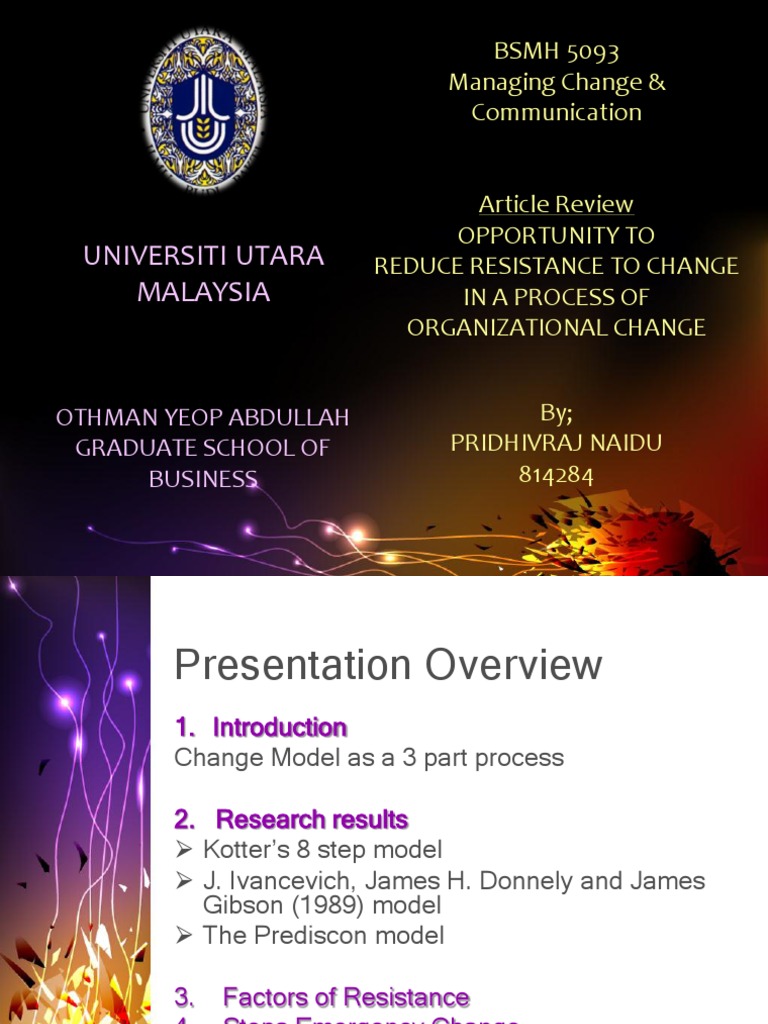 BSMH 5093 Pridiv | PDF | Change Management | Employment