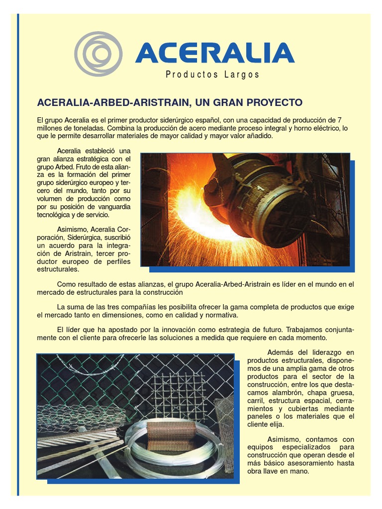 ACERALIA | PDF | Aluminio | Acero