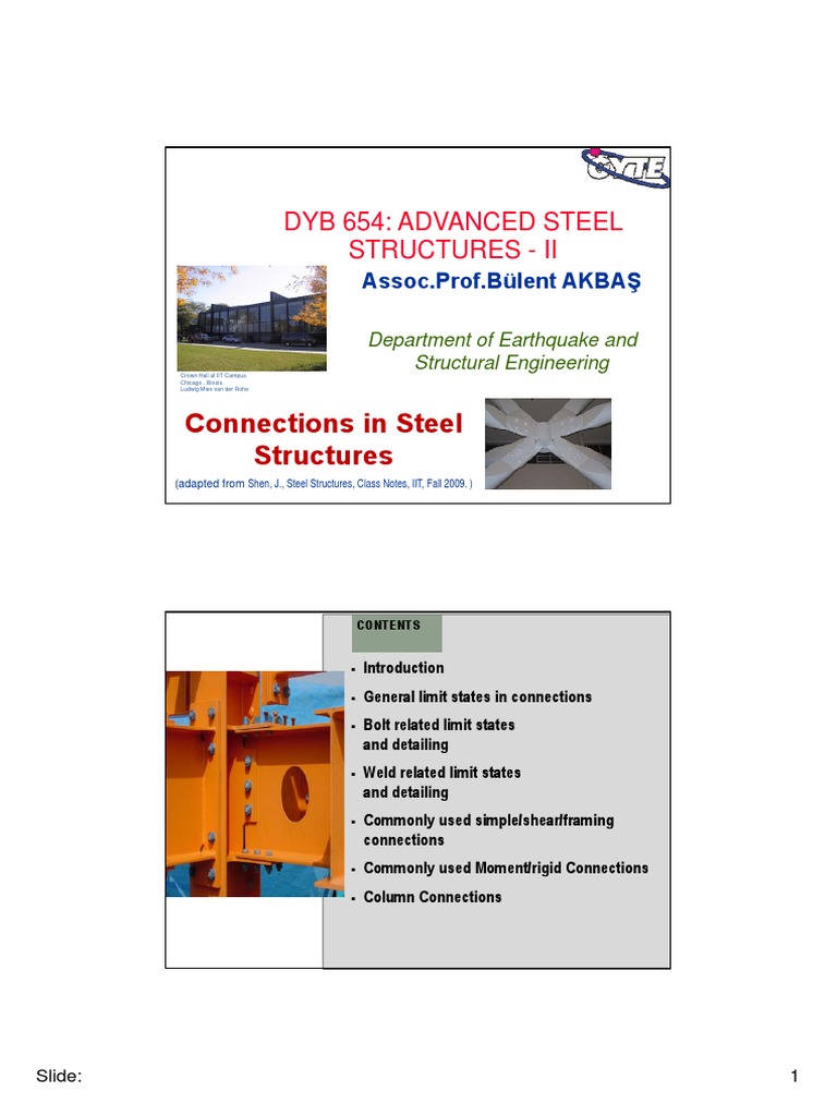 Connection Design | PDF | Screw | Strength Of Materials