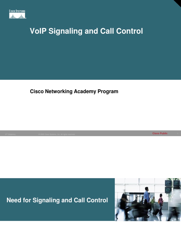 6.VoIP Signaling Call Control | PDF | Voice Over Ip | Network Protocols