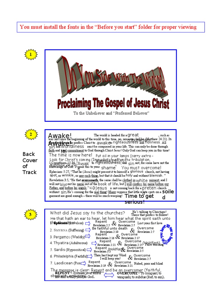 Do You Side With The Wicked? | PDF | Cain And Abel | Christianity