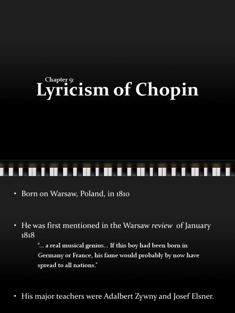Chopin | PDF | Frédéric Chopin | Musical Compositions