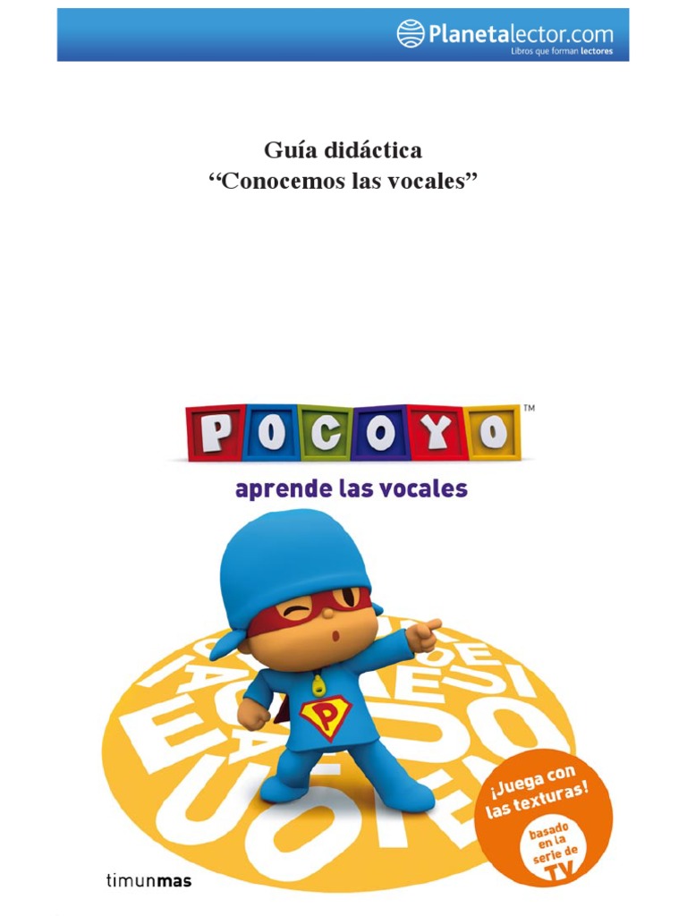 Guia Práctica "Conocemos Las Vocales" | PDF | Vocal | Aprendizaje