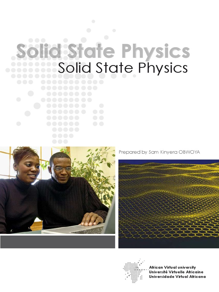 Solid State Physics | PDF | Crystal Structure | Chemical Bond