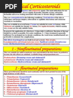 Dermatology Steroid Ladder | PDF | Pharmacy | Natural Products