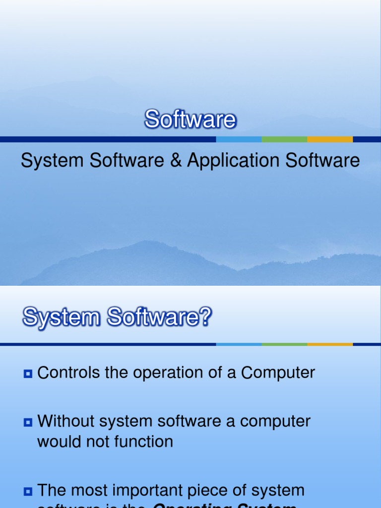 Understanding System and Application Software | PDF | Career & Growth | Art