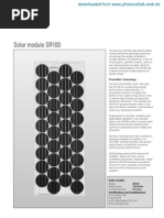 SP75 | PDF | Solar Panel | Solar Cell
