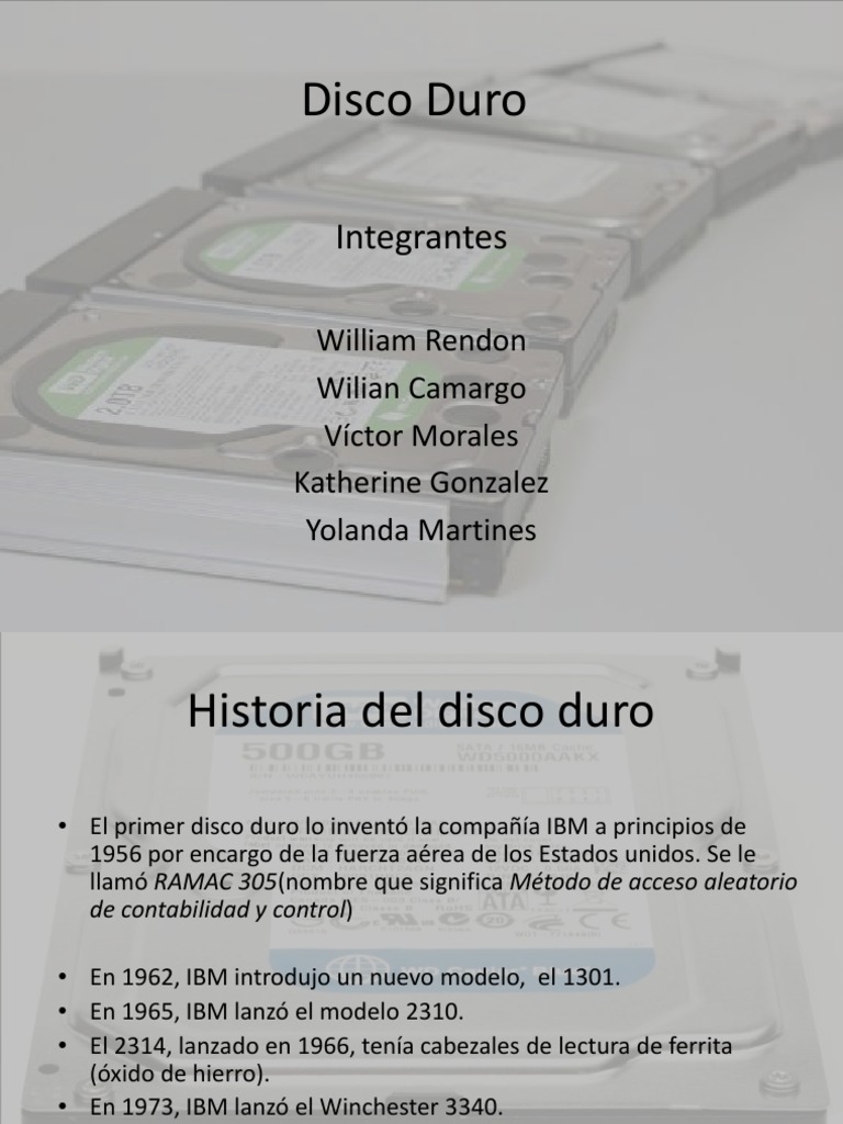 Disco Duro | PDF | Tecnología e ingeniería
