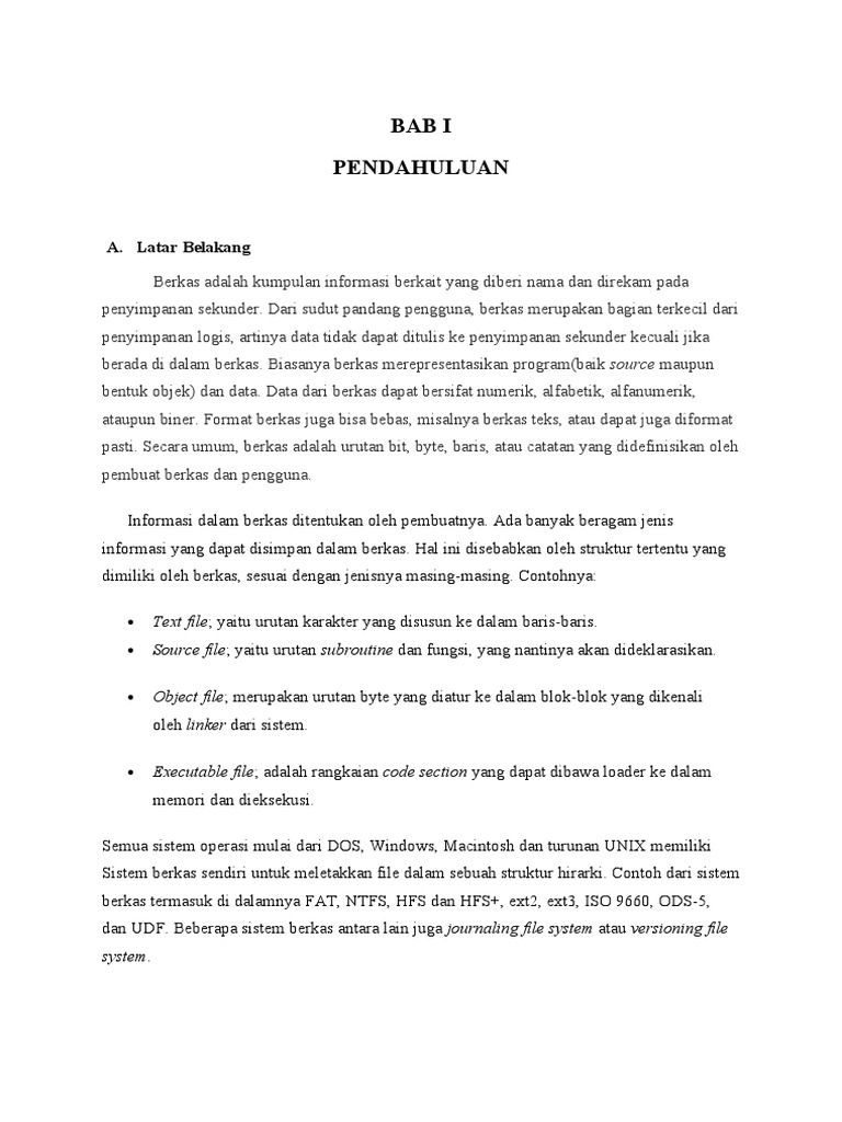 Metode Blocking dan Manajemen File | PDF | Komputer