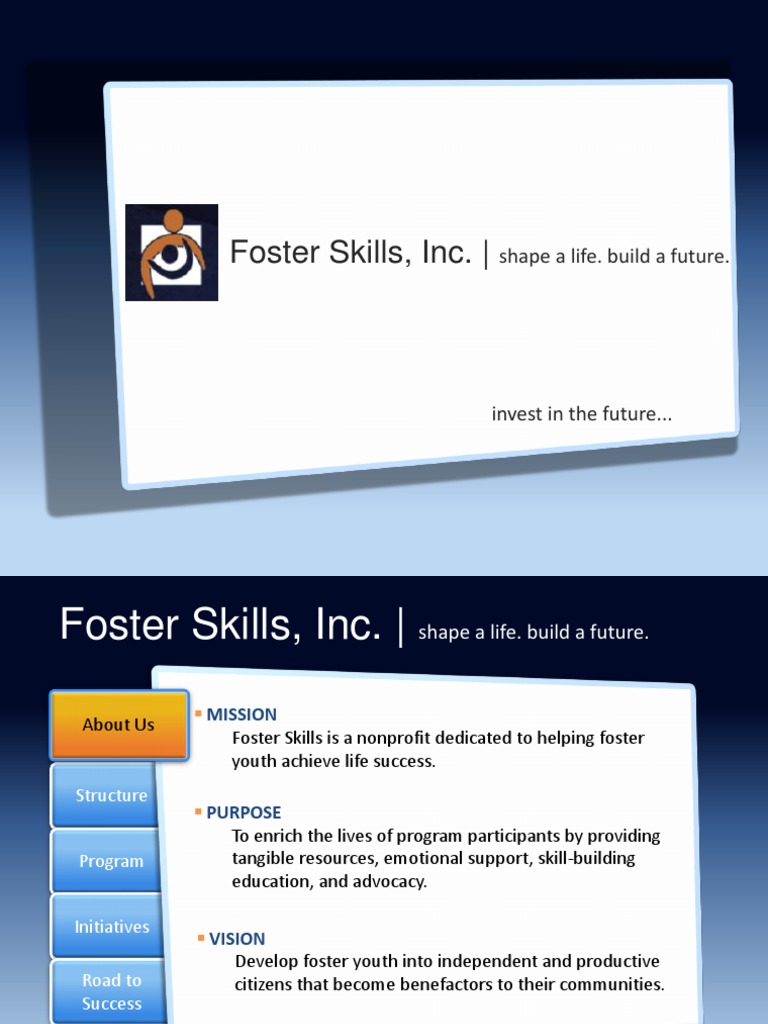 Foster Skills Strategic Plan | PDF | Foster Care | Mentorship