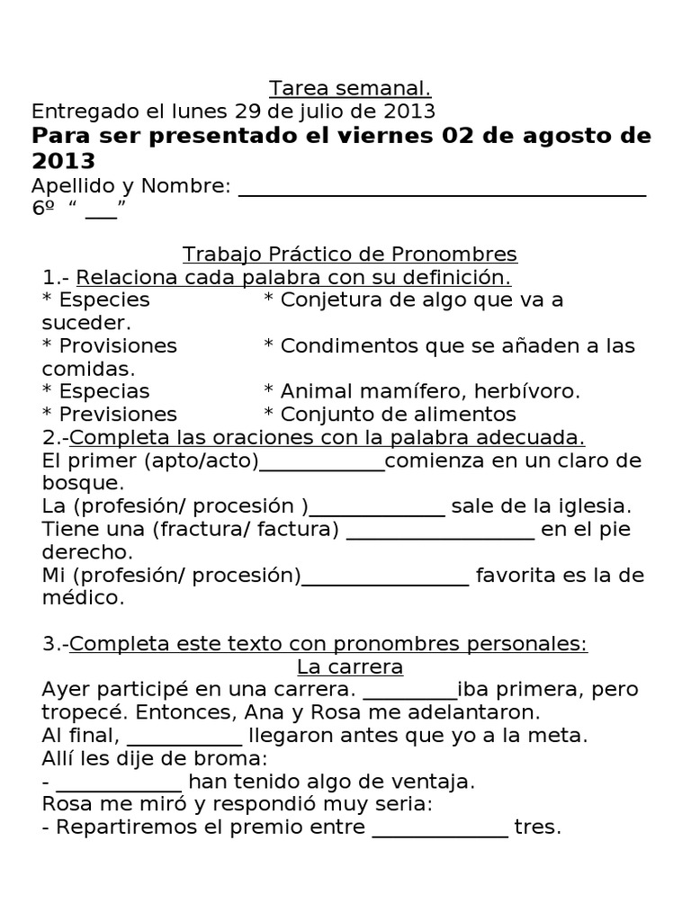 Tarea Semanal 3 Cap3 | PDF