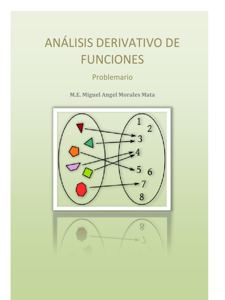 ANÁLISIS DERIVATIVO DE FUNCIONES - Problemario | PDF