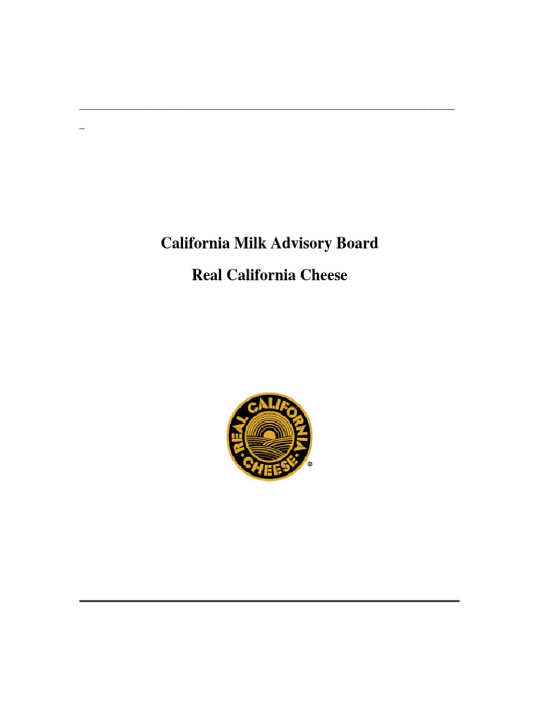 California Milk Advisory Board Case | PDF | Dairy | Advertising