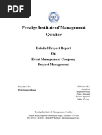 DPR Format Sample | PDF | Museum | Business