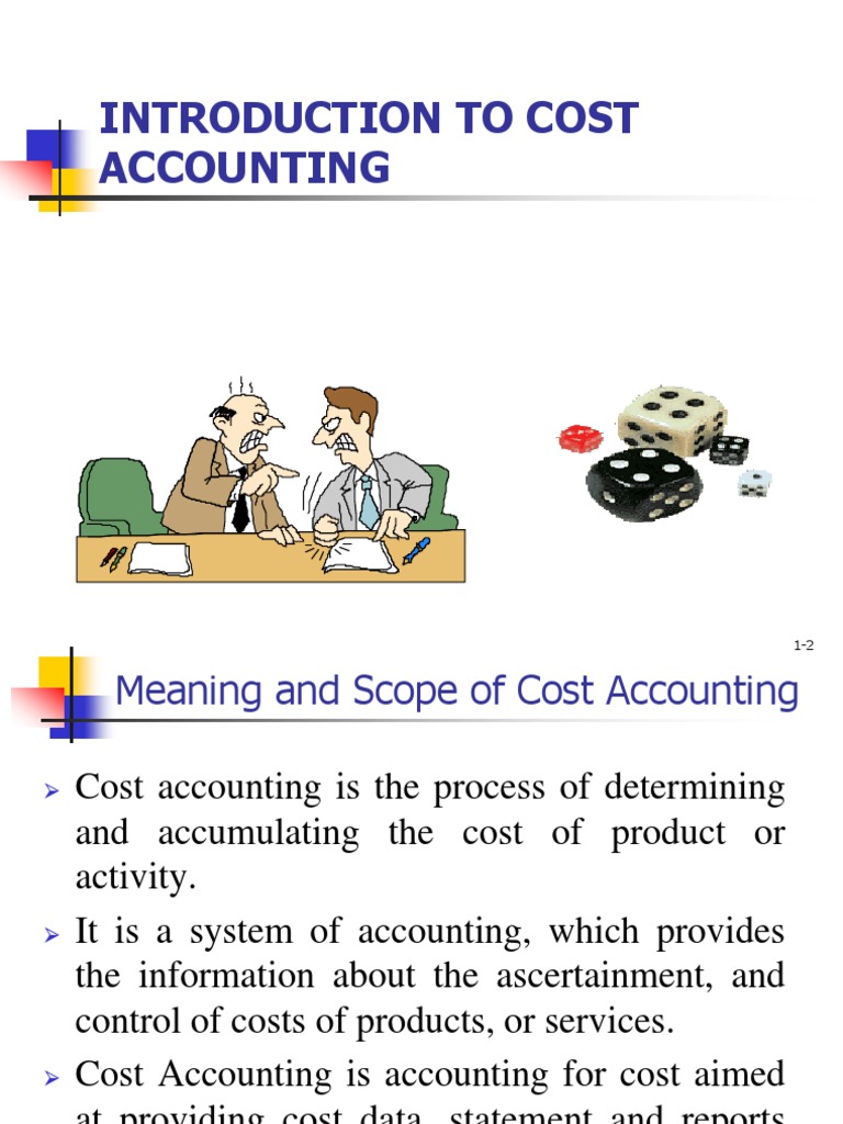 Cost and Management Accounting | Management Accounting | Cost Accounting
