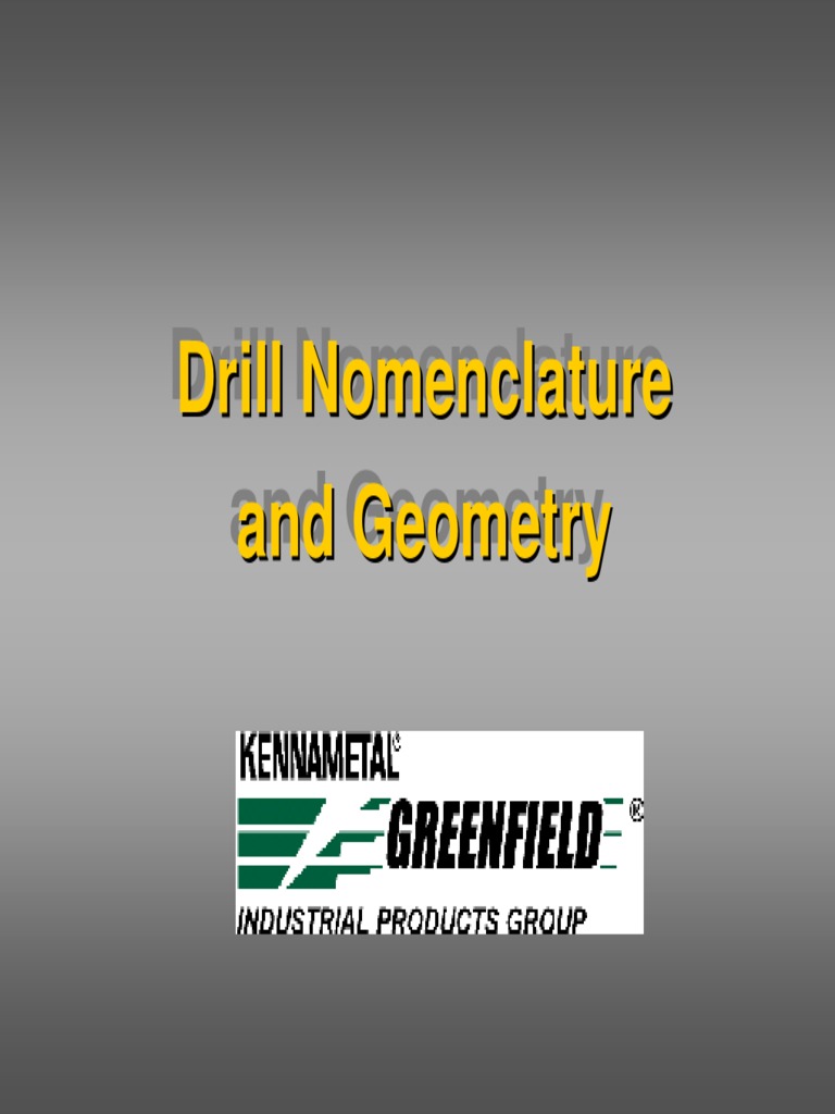 Drills Geometry | PDF