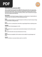 Understanding BBFC Age Classifications | PDF