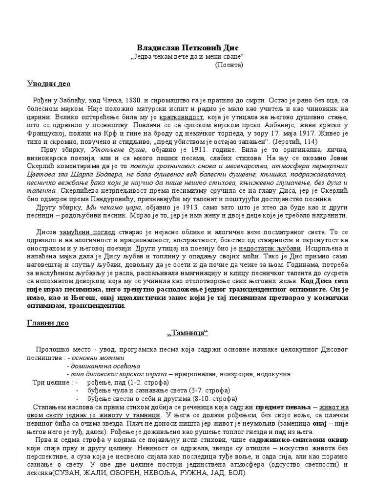 Vladislav Petkovic Dis