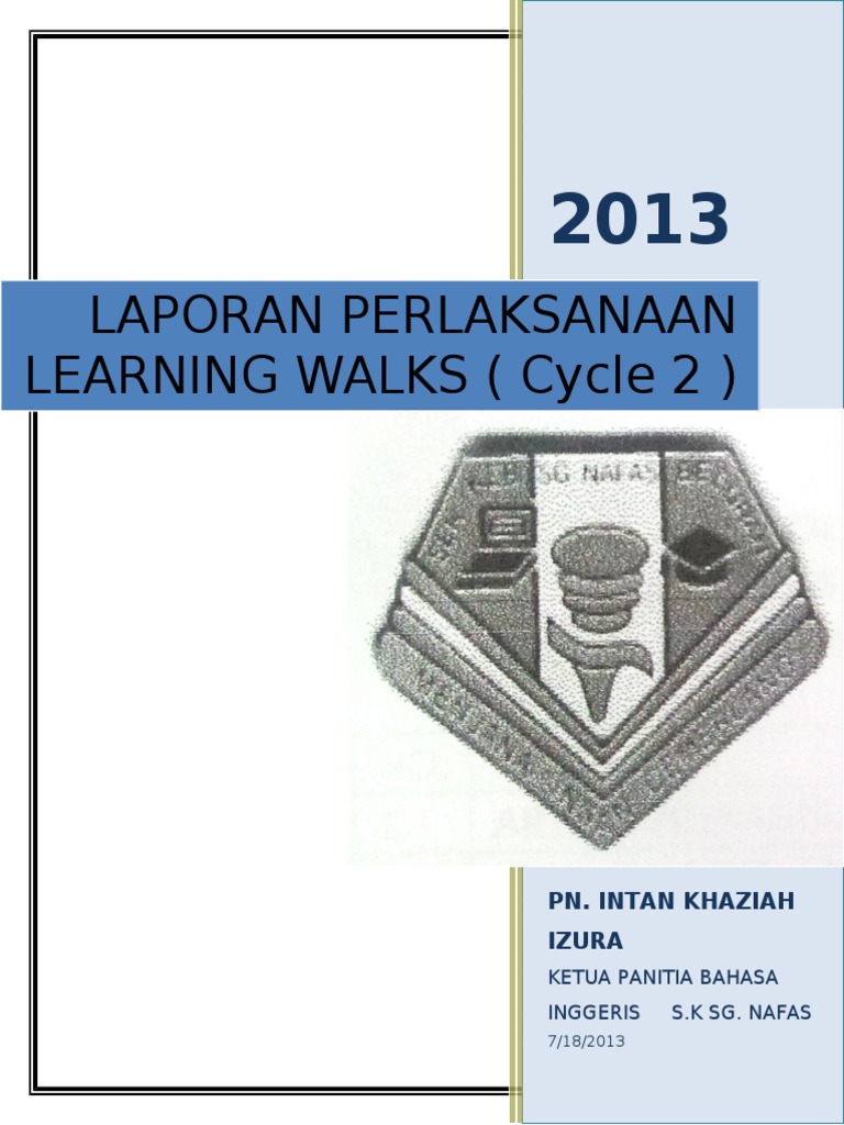 Learning Walks Report Cycle 2 | PDF