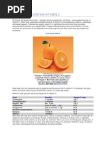 Vitamin C Test, and Other Acids Colour Change, With DCPIP. | PDF