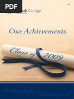 Recognition Day Script | PDF | Academia | Further Education