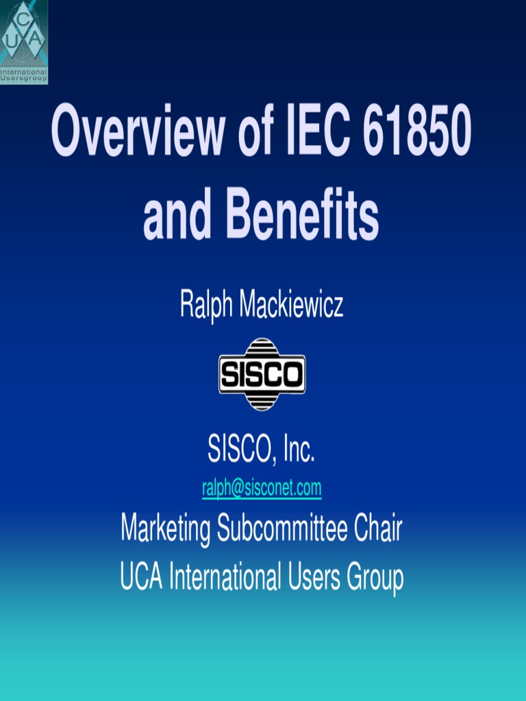 Overview of IEC 61850 and Benefits PDF | PDF | Communications Protocols | Electrical Substation