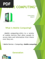 Free PDF Mobile Computing | PDF | Mobile Phones | Mobile Computing