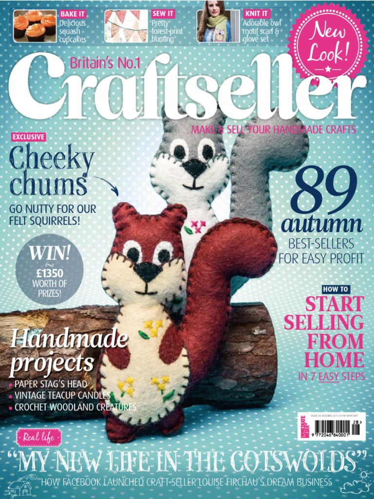 Craftseller 10 2013 | PDF | Quilting | Mass Media