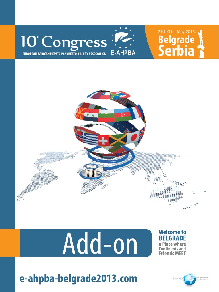 E-Ahpba 2013 Congress Book Add-On | PDF | Pancreatic Cancer | Liver