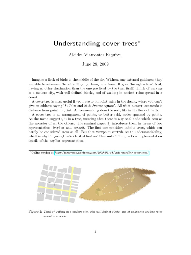 Understanding Cover Trees | PDF | Dimension | Theoretical Computer Science