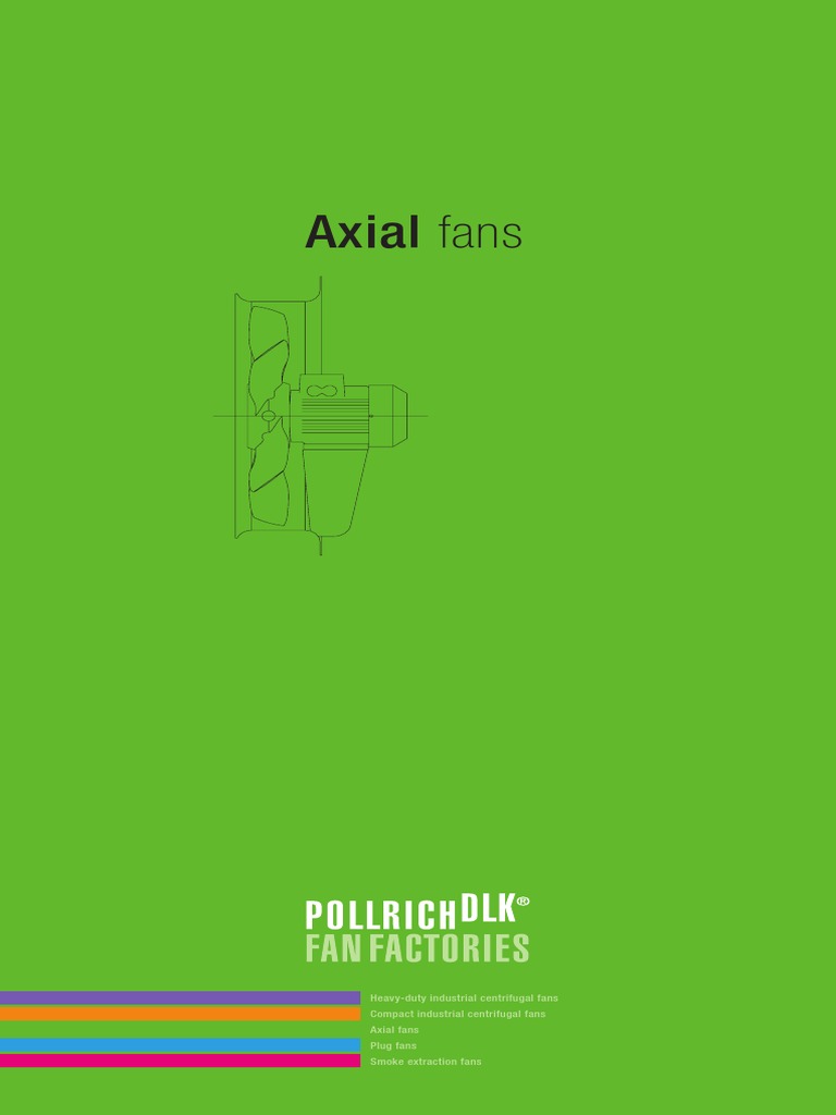Industrial Axial Fans: Product Range, Design Features, Applications ...