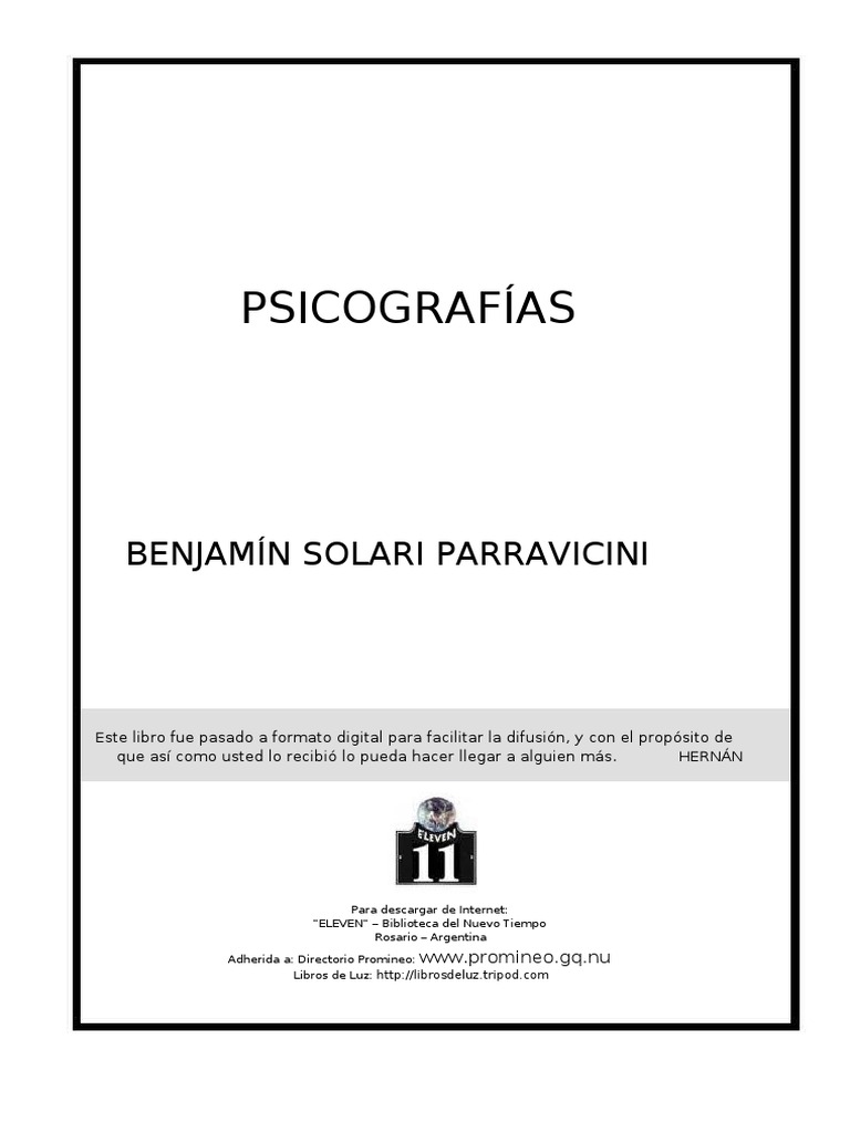 Benjamin Solari Parravicini PDF | PDF