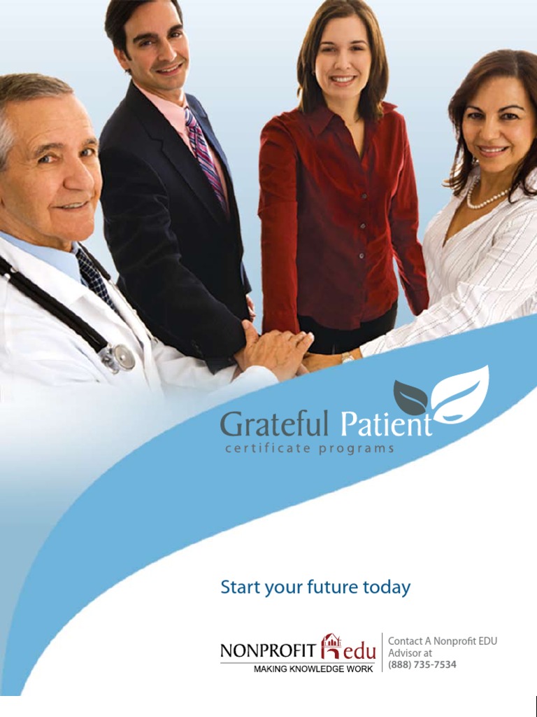 Grateful Patient Brochure | PDF | Fundraising | Nonprofit Organization