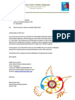 FUN RUN Letter | PDF | Transport