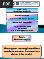 Format Penulisan Rujukan (Apa 7) | PDF