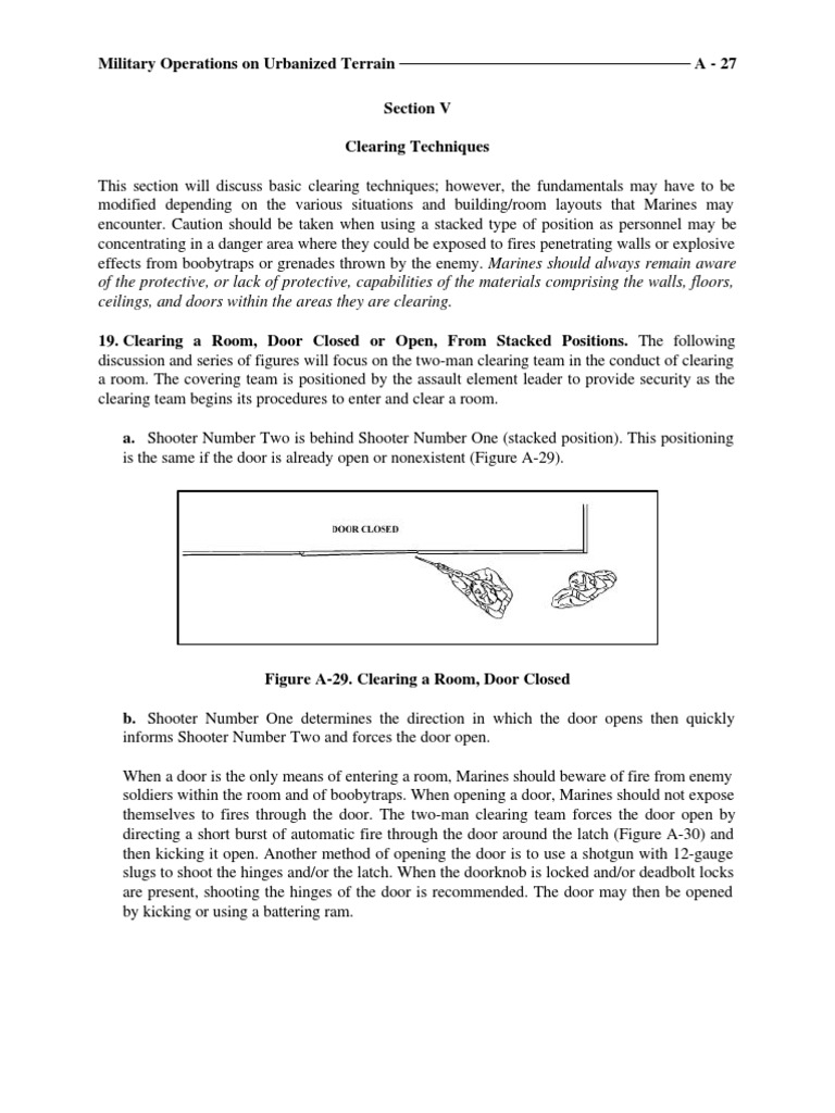 Cqb Tactics Pdf Violence