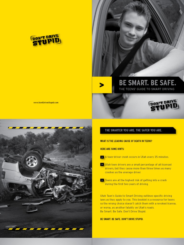 Teen Guide To Safe Driving | PDF | Driving Under The Influence | Driving