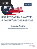 Securitization Audit Report Sample | PDF | Mortgage Law | Deed Of Trust ...
