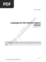 IB Language B Oral Assessment Rubric | PDF | Communication | Second ...