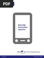 Upute Za Korištenje RBA mBIZ Servisa Za Poslovne Subjekte | PDF