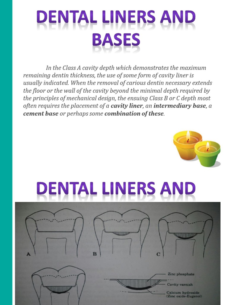 Dental Liners and Bases | PDF